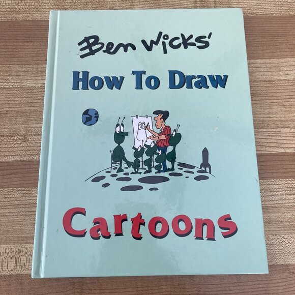 Accents | Rare How To Draw Cartoons Ben Wicks Vtg 1998 Drawing Art ...